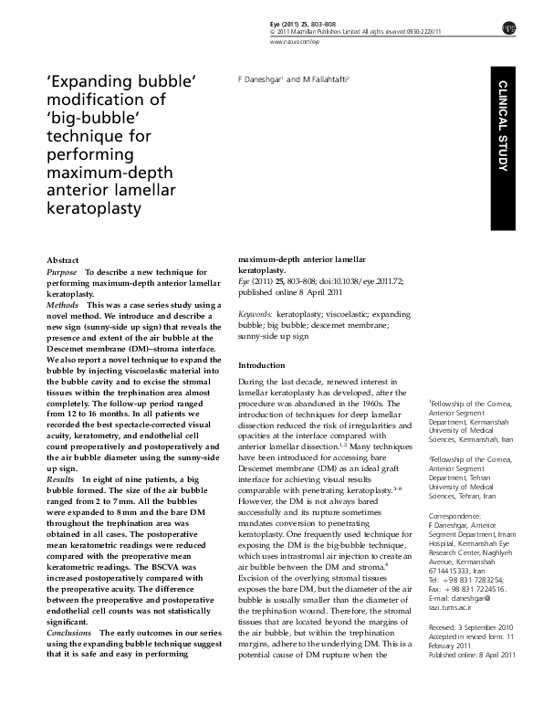 (PDF) ‘Expanding bubble’ modification of ‘big-bubble’ technique for ...