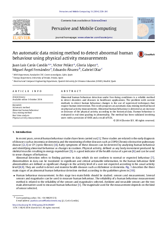 (PDF) An automatic data mining method to detect abnormal human ...