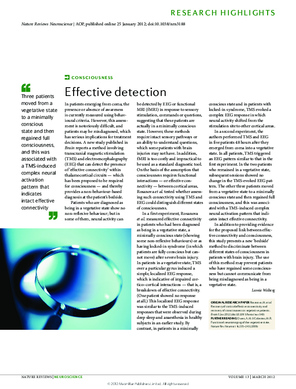 (PDF) Effective detection