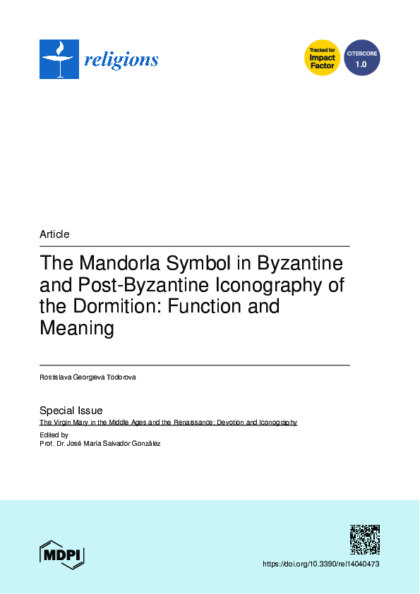 (PDF) The Mandorla Symbol in Byzantine and Post-Byzantine Iconography ...
