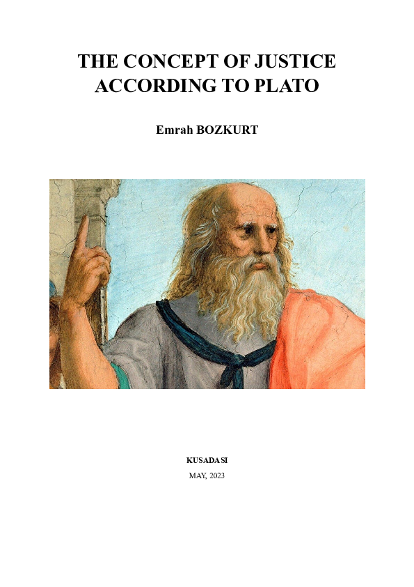 (PDF) The Concept of Justice According to Plato