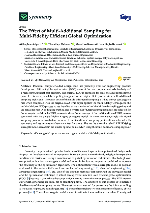 (PDF) Multi-additional Sampling Multi-objective Efficient Global Optimization applied to UAVs ...