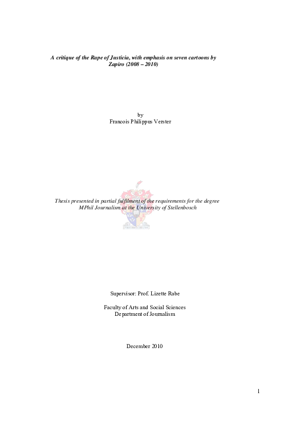 (PDF) A critique of the rape of justicia, with emphasis on seven ...