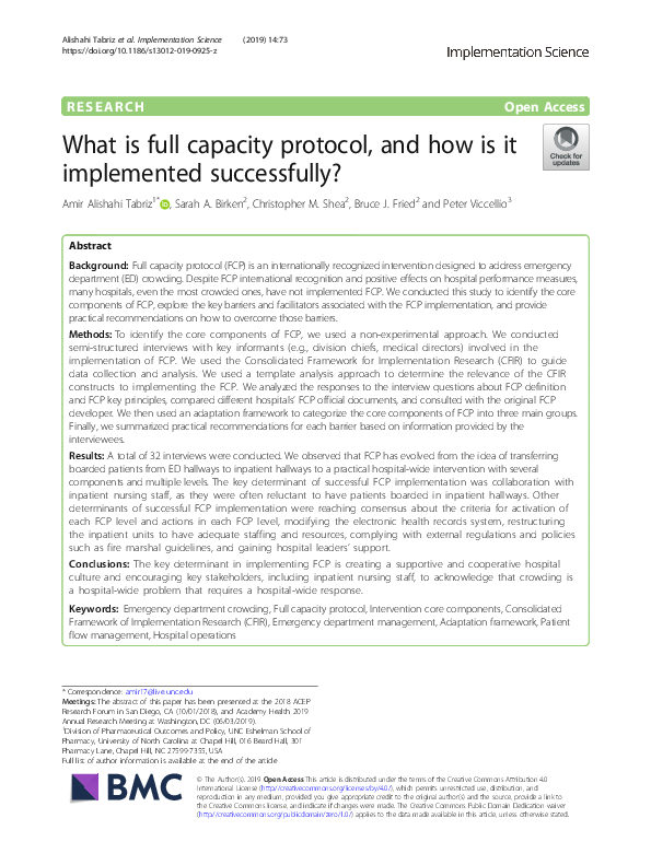 (PDF) What is full capacity protocol, and how is it implemented ...