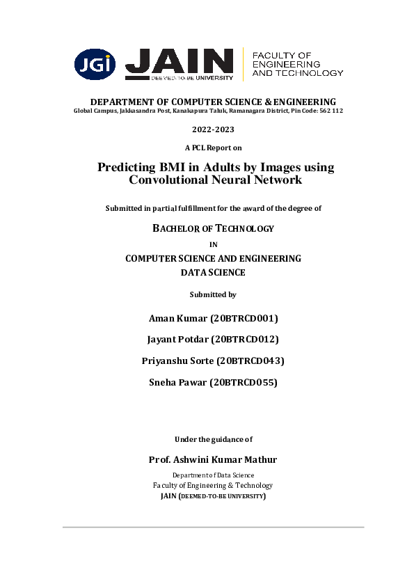 (PDF) PCL Report BMI