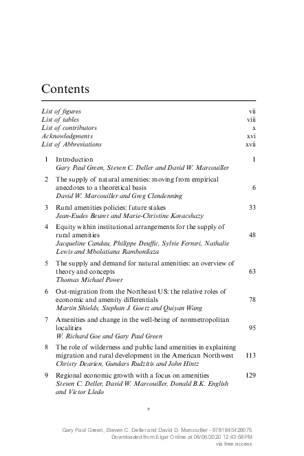 (PDF) Amenities and Rural Development | Steven Deller - Academia.edu