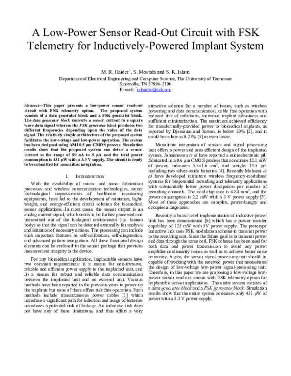 (PDF) A low-power sensor read-out circuit with FSK telemetry for ...