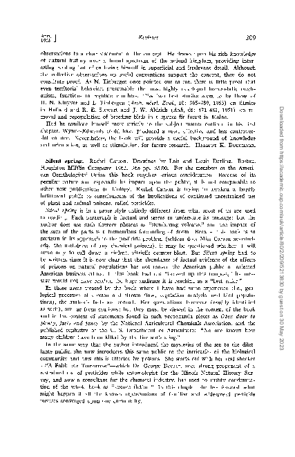 (PDF) Silent Spring Rachel Carson