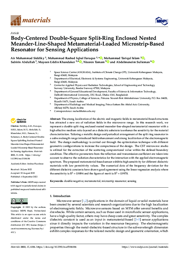 (PDF) Body-Centered Double-Square Split-Ring Enclosed Nested Meander-Line-Shaped Metamaterial ...