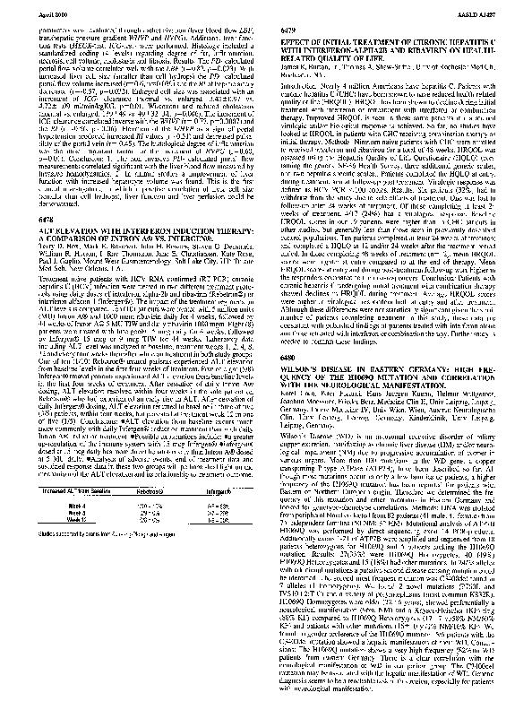 (PDF) Alt elevation with interferon induction therapy: A comparison of ...