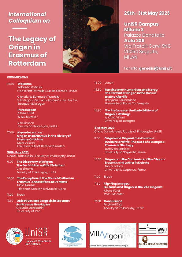 (PDF) Origen and Origenism in Erasmus’ De libero arbitrio: The Core of ...