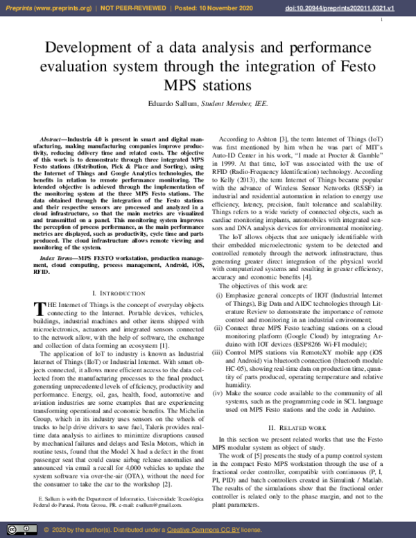 (PDF) Development of a Data Analysis and Performance Evaluation System ...