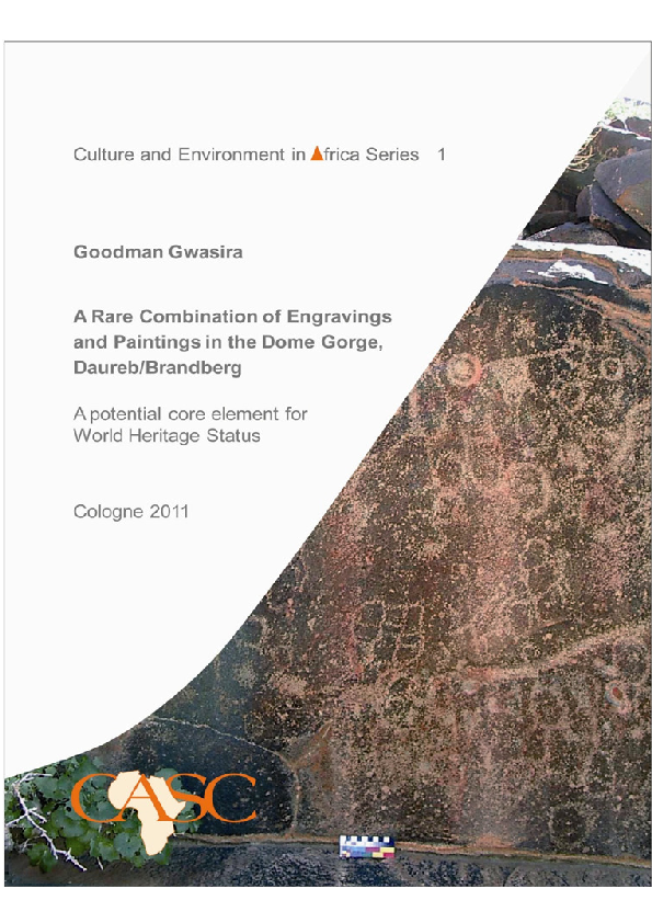 (PDF) A rare combination of engravings and paintings in the Dome Gorge ...