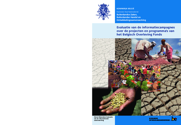 (PDF) Evaluatie van de informatiecampagnes over de projecten en programma's van het Belgisch ...