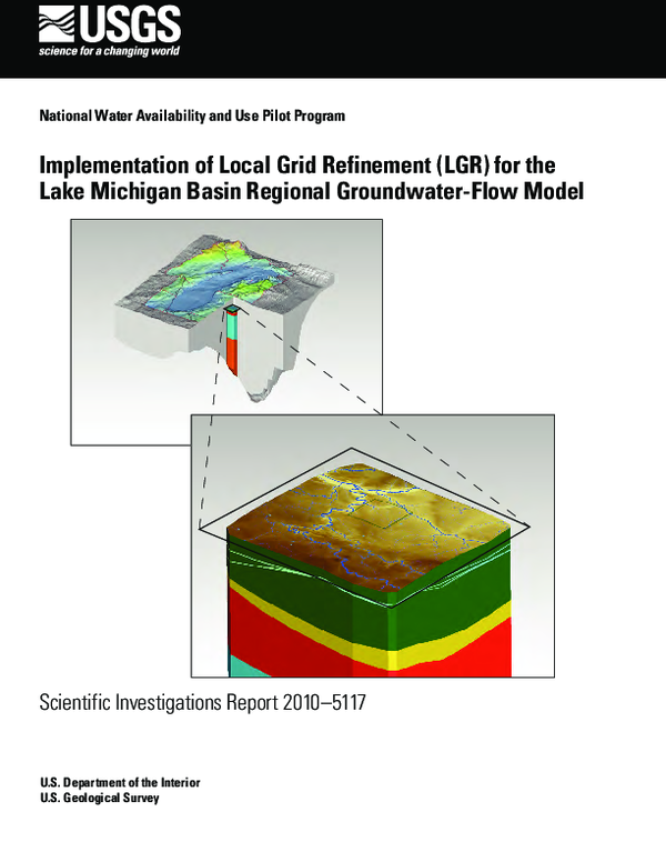 (PDF) Implementation of local grid refinement (LGR) for the Lake Michigan Basin regional ...