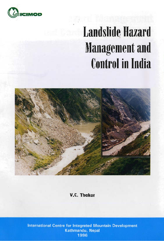 (PDF) Landslide Hazard Management and Control in India