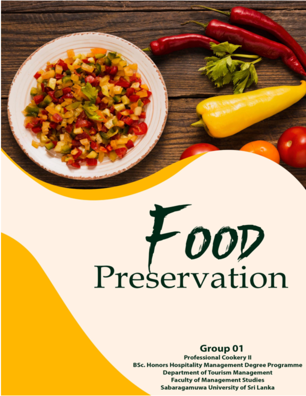 (PDF) Food Preservation