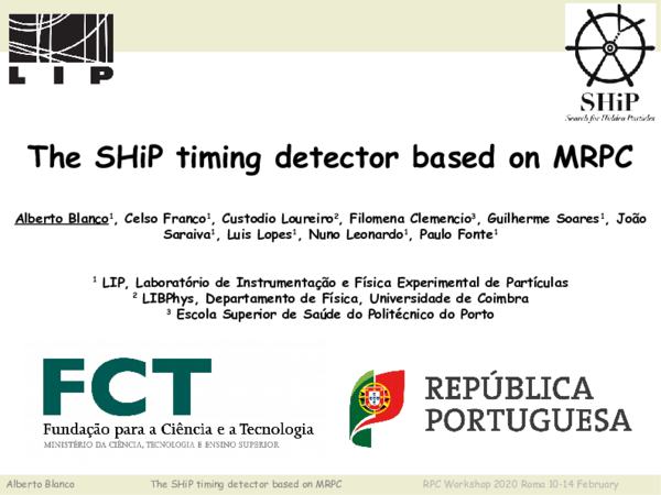 (PDF) The SHiP timing detector based on MRPC