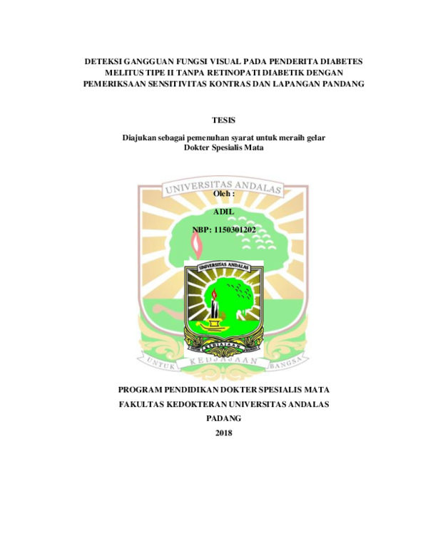 (PDF) Deteksi Gangguan Fungsi Visual Pada Penderita Diabetes Melitus ...
