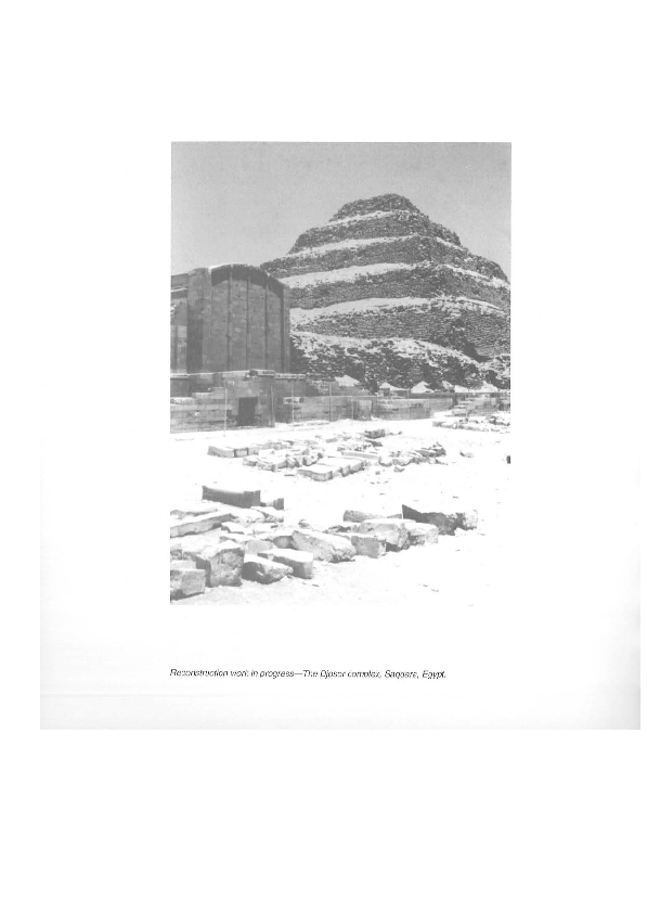 (PDF) An Architectural Metaphor: the Destining of Imhotep Stone