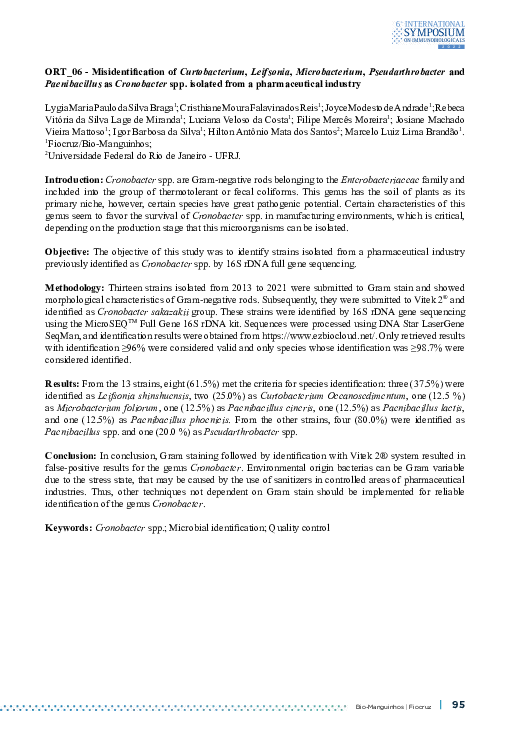 (PDF) Misidentification of Curtobacterium, Leifsonia, Microbacterium ...