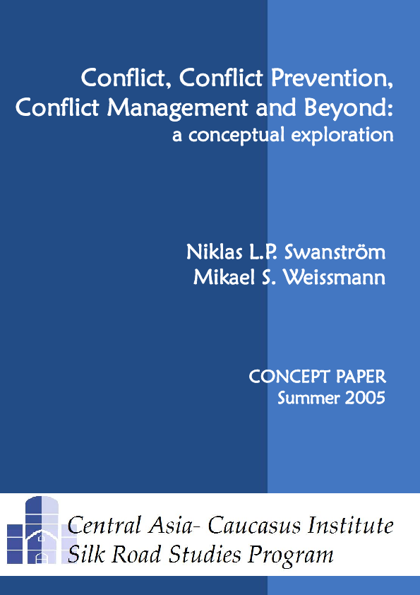 (PDF) Conflict, Conflict Prevention and Conflict Management and beyond ...