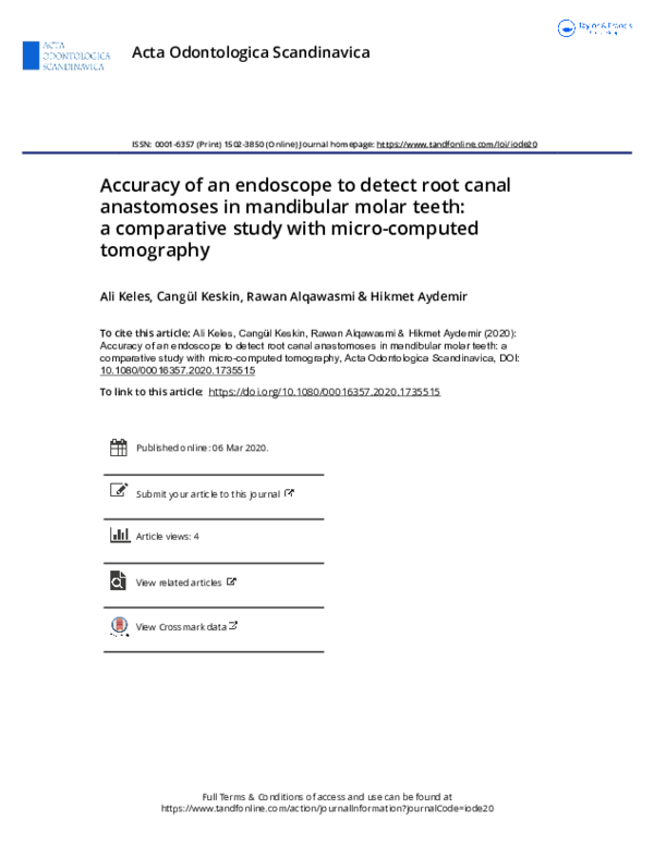(PDF) Accuracy of an endoscope to detect root canal anastomoses in ...