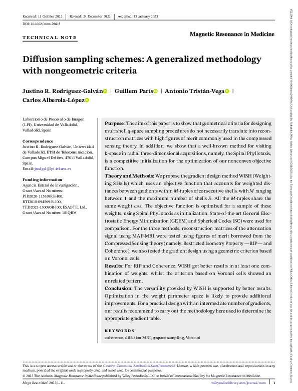 Pdf Diffusion Sampling Schemes A Generalized Methodology With Nongeometric Criteria