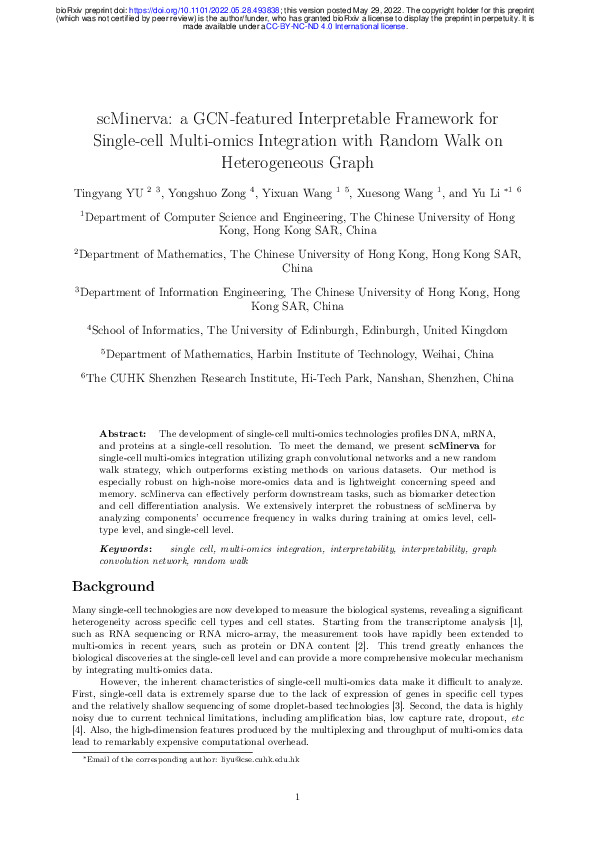 Pdf Scminerva An Unsupervised Graph Learning Framework With Label Efficient Fine Tuning For