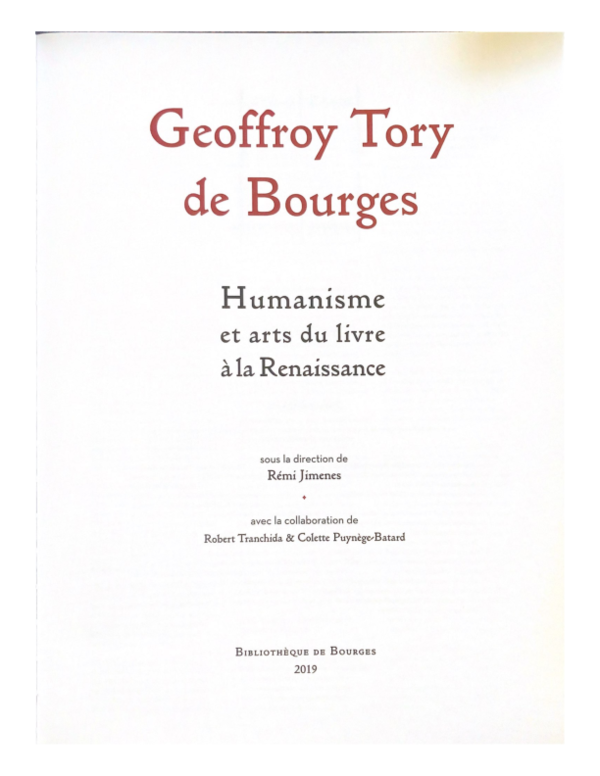 (PDF) Le décor des Heures de Geoffroy Tory