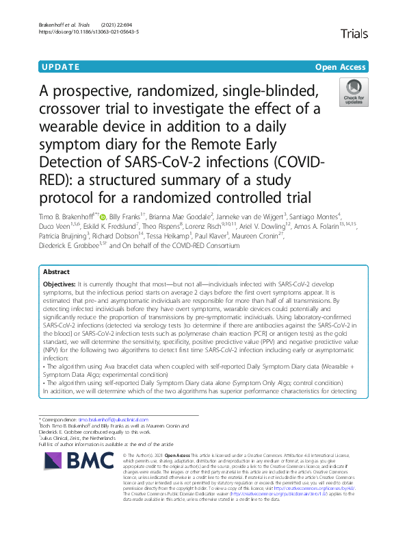 (PDF) A prospective, randomized, single-blinded, crossover trial to ...