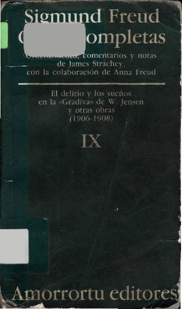 (PDF) [Freud, Sigmund]_Vol 9_IX. El delirio y los sueños en la «Gradiva ...