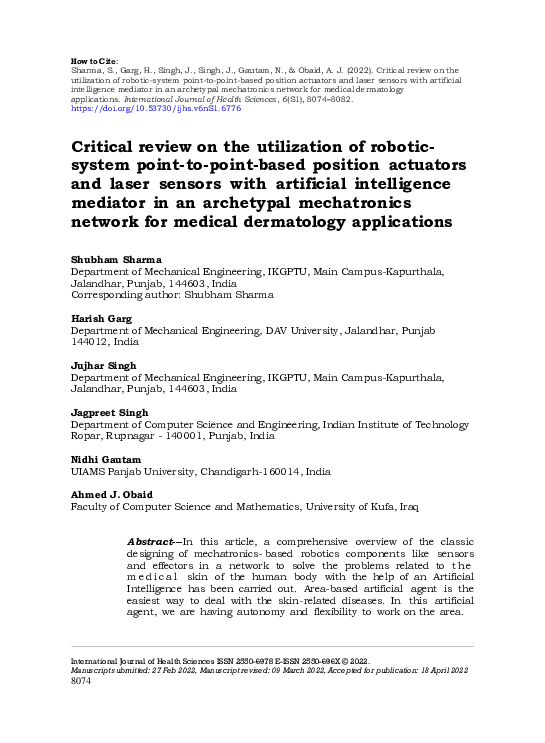 (PDF) Critical review on the utilization of robotic-system point-to-point-based position ...