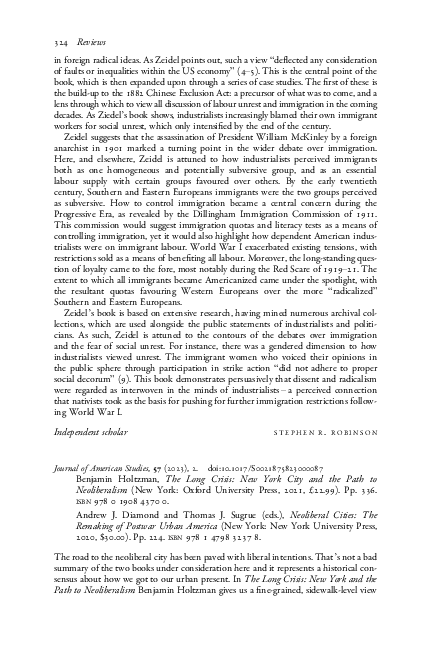 (PDF) What is a Neoliberal City