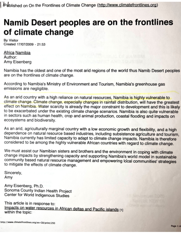 (PDF) Namib Desert Peoples are on the Frontlines of Climate Change