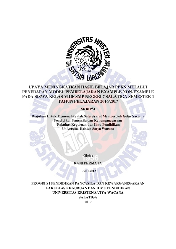 (PDF) Upaya Meningkatkan Hasil Belajar PPKn Melalui Penerapan Model ...