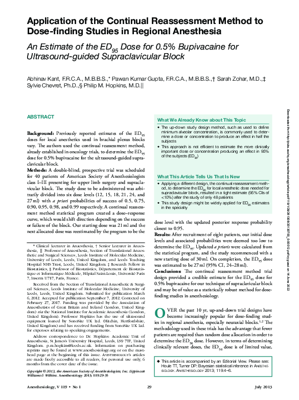 (PDF) Application of the Continual Reassessment Method to Dose-finding Studies in Regional ...