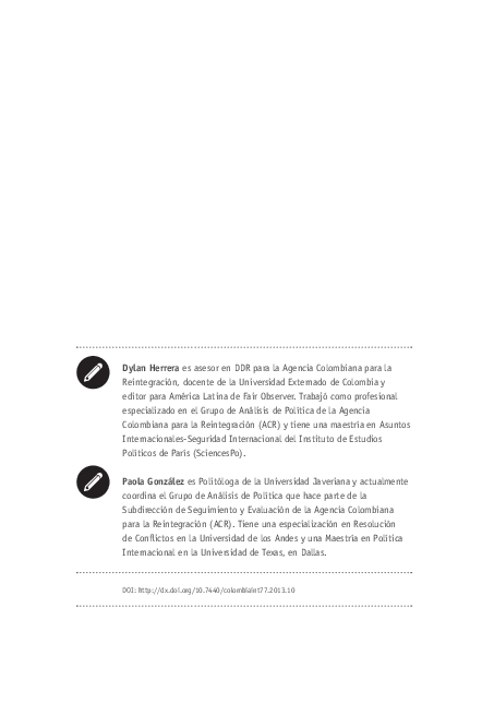 (PDF) Estado del arte del DDR en Colombia frente a los estándares ...