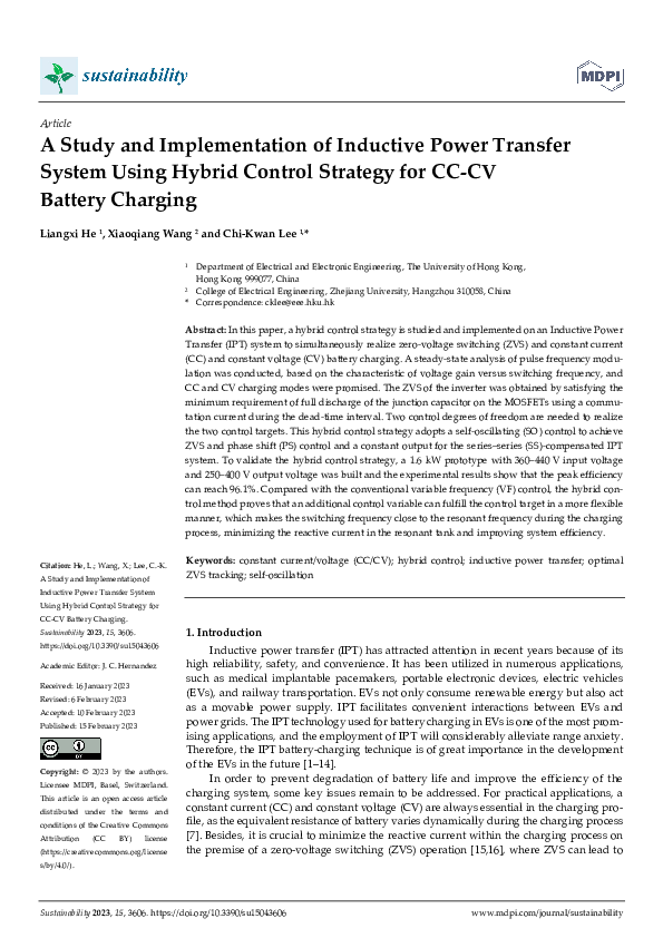 (PDF) A Study and Implementation of Inductive Power Transfer System Using Hybrid Control ...