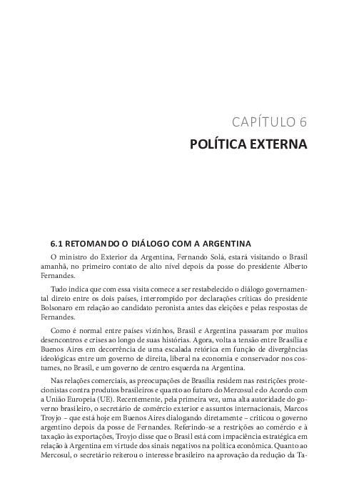 (PDF) Política Externa