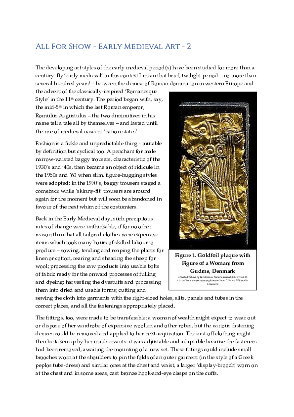 (PDF) All For Show -Early Medieval Art -2 | Stephen Pollington ...