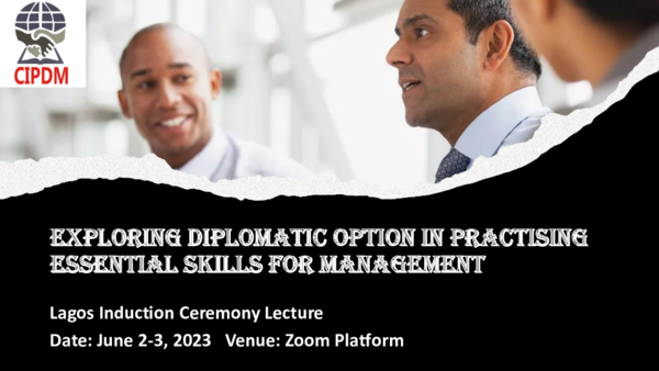 (PDF) Exploring Diplomatic Option in Practising Essential Skills for ...