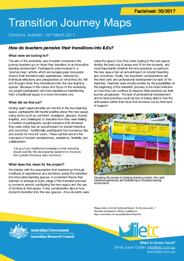 (PDF) Teachers' Transition to Innovative Learning