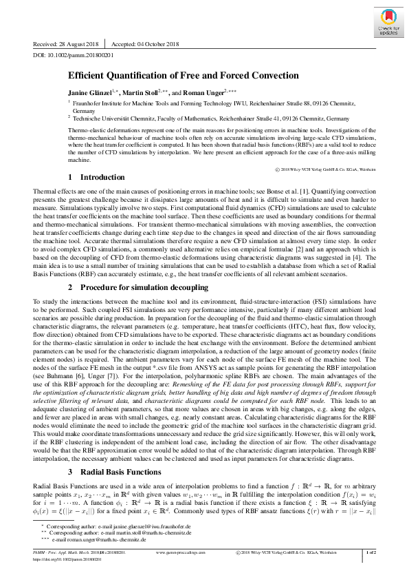 (PDF) Efficient Quantification of Free and Forced Convection | Matthias ...