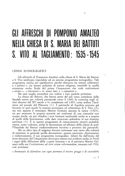 (PDF) Gli affreschi di Pomponio Amalteo nella Chiesa di S. Maria dei ...