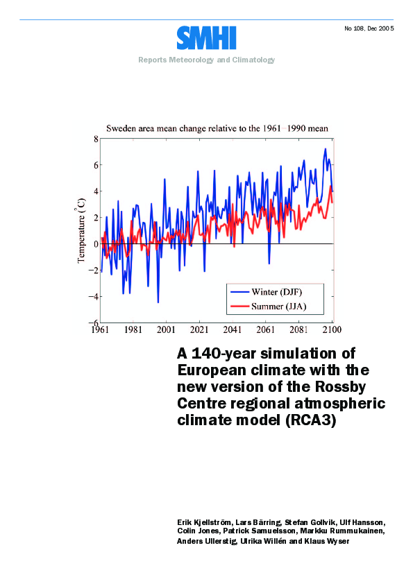 (PDF) A 140-year simulation of European climate with the new version of ...