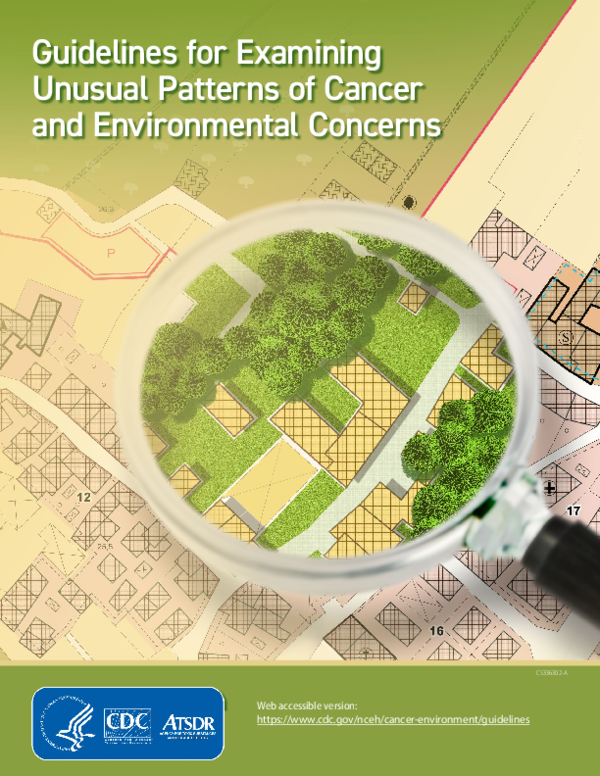 (PDF) Guidelines for examining unusual patterns of cancer and environmental concerns