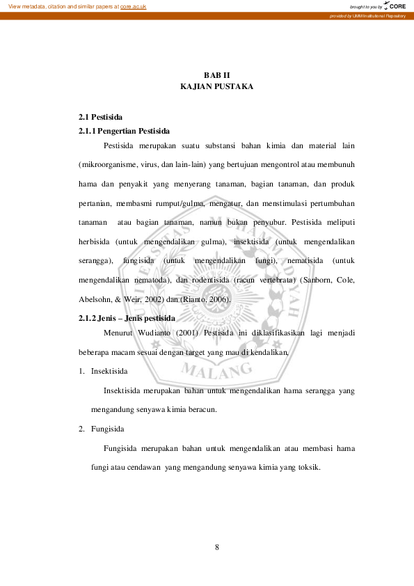 (PDF) UJI TOKSISITAS INSEKTISIDA NABATI EKSTRAK DAUN PAKU RESAM ...