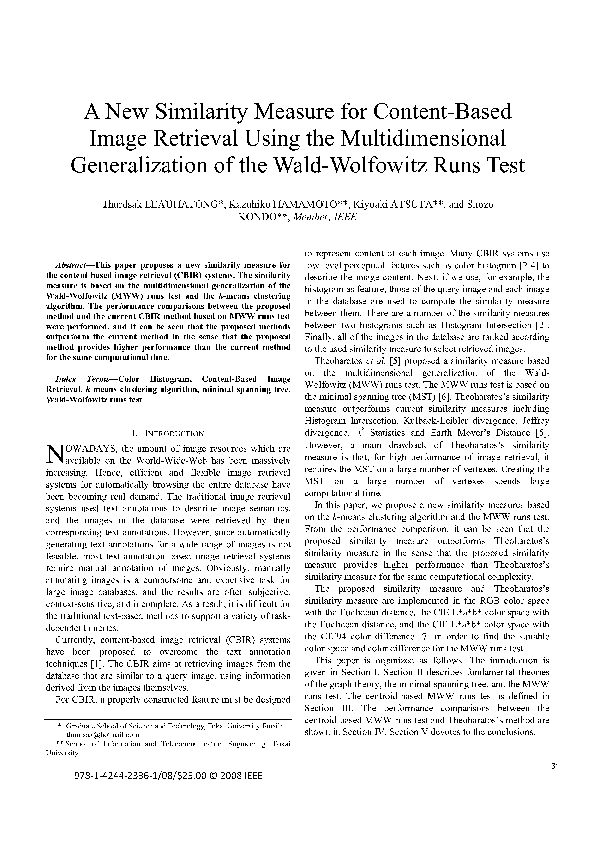 (PDF) A New Similarity Measure for Content-Based Image Retrieval Using the Multidimensional ...