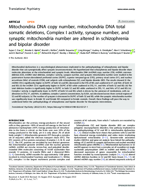 (PDF) Mitochondria DNA copy number, mitochondria DNA total somatic ...